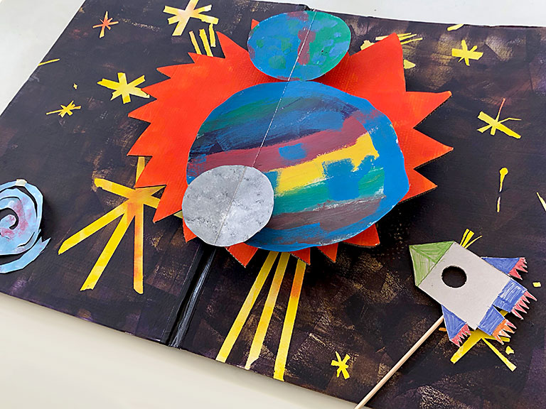 Werkstatt Pop-up-Buch – Medien-Design-Kunstpädagogik
